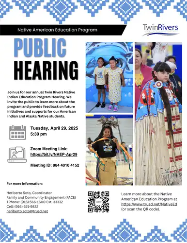 Twin Rivers - Native American Education Program